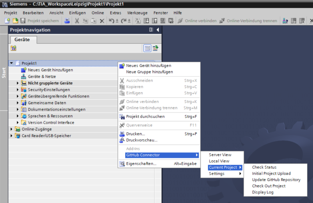 Bachelor Thesis - Github Fileserver for TIA Portal - Michael Zeising